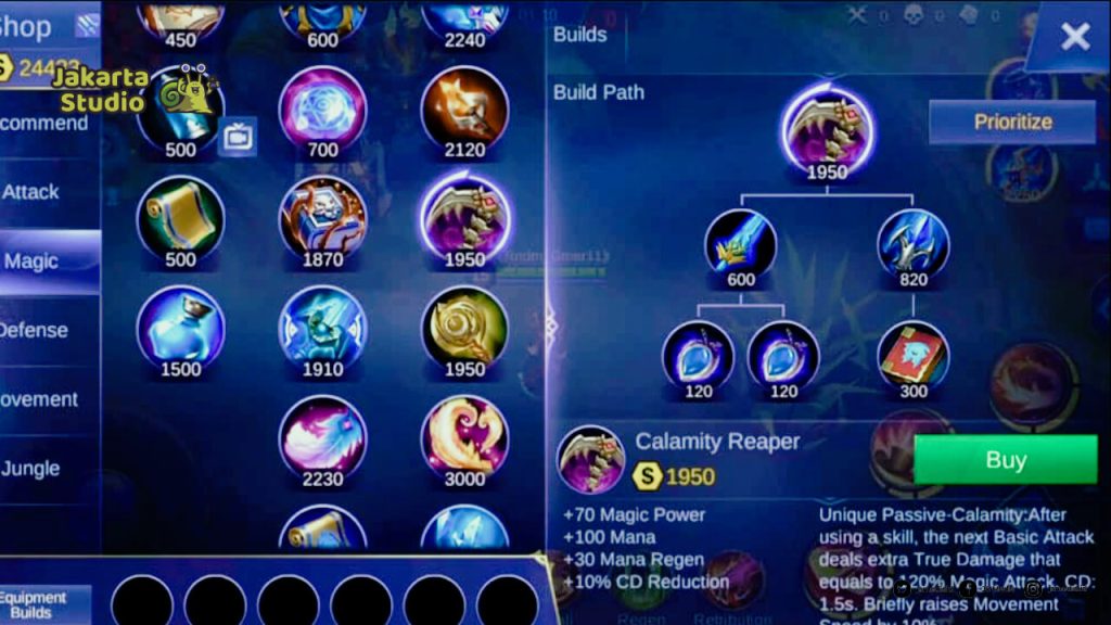 Fungsi Calamity Reaper: Fungsi, Kelebihan, Kekurangan Mobile Legends