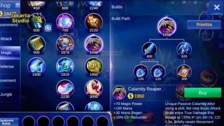 Fungsi Calamity Reaper: Fungsi, Kelebihan, Kekurangan Mobile Legends