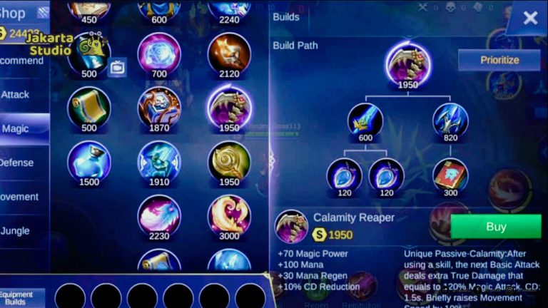 Fungsi Calamity Reaper: Fungsi, Kelebihan, Kekurangan Mobile Legends
