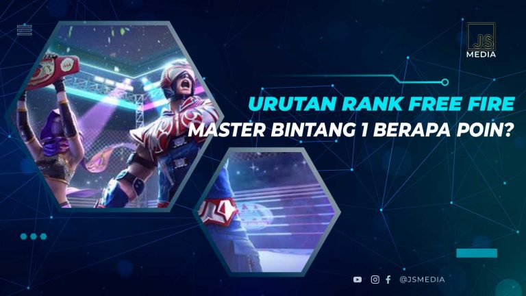 Urutan Rank Free Fire: Master Bintang 1 Berapa Poin FF 2024?