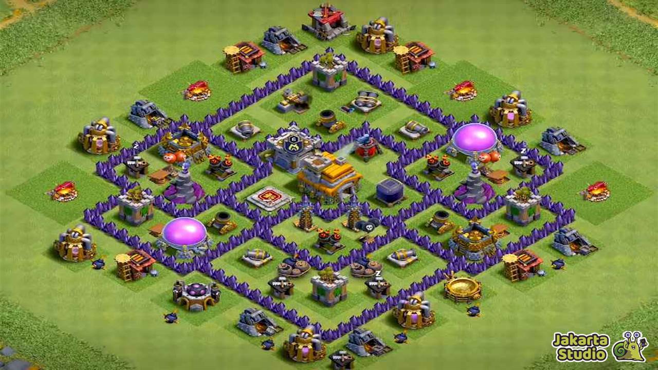 Base TH 7 Terkuat di Clash of Clans Anti Bintang 3