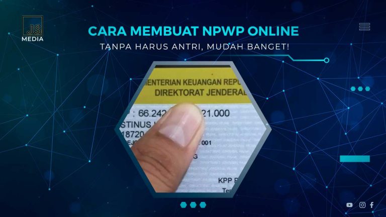 Cara Membuat NPWP Online Lewat HP dari Rumah