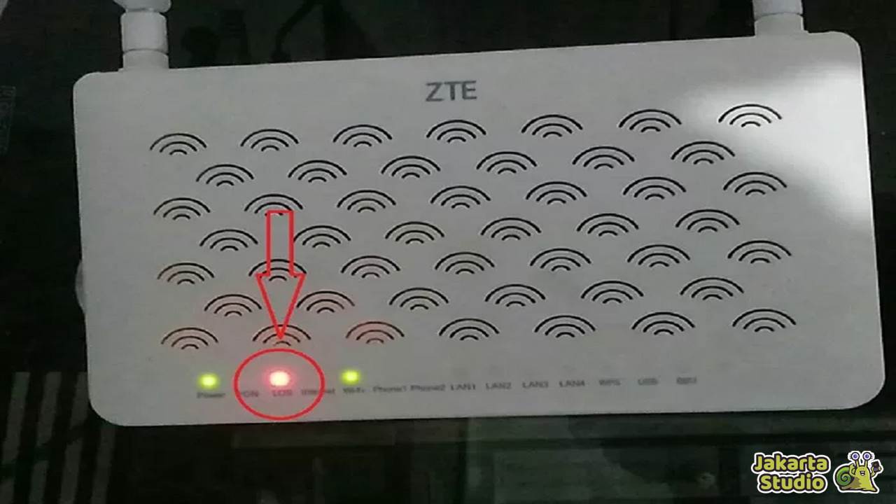 Modem Indihome LOS Kedip Merah: Penyebab dan Solusinya