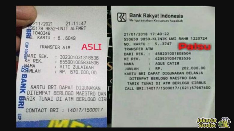 5 Cara Membedakan Bukti Transfer BCA Asli dan Palsu