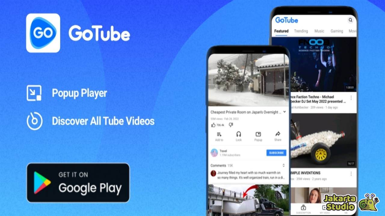Download GoTube Mod APK, Aplikasi Pengganti Youtube Vanced