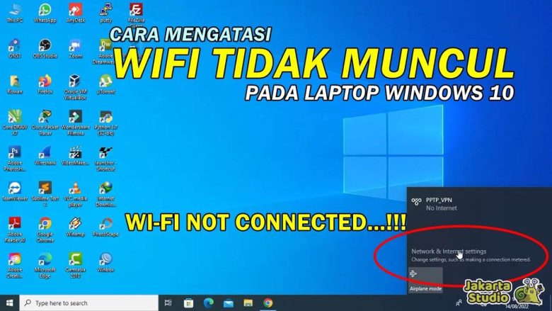 Kenapa Wifi Tidak Muncul di PC dan Laptop? Ini 5 Solusinya