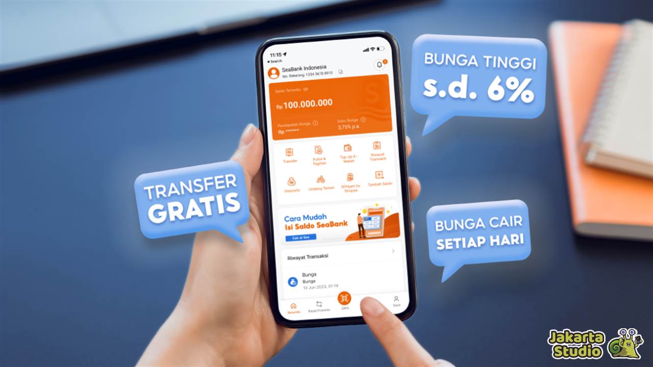 Cara Tarik Tunai di SeaBank Tanpa Kartu ATM, Praktis!