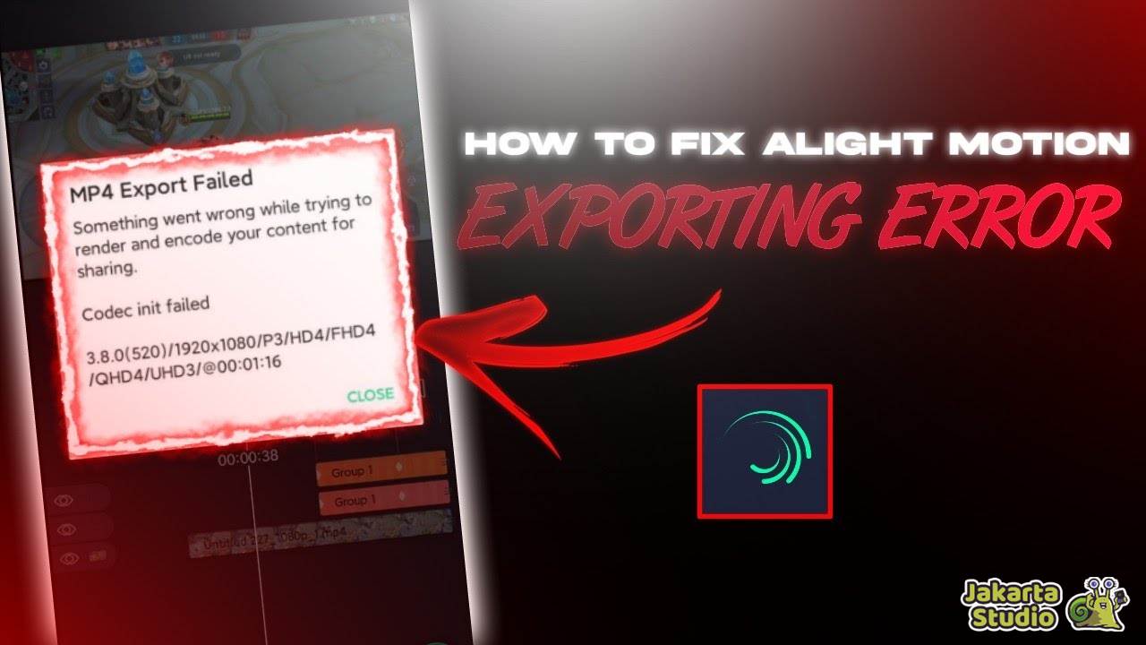 Alight Motion Tidak Bisa Export? Penyebab dan Solusinya