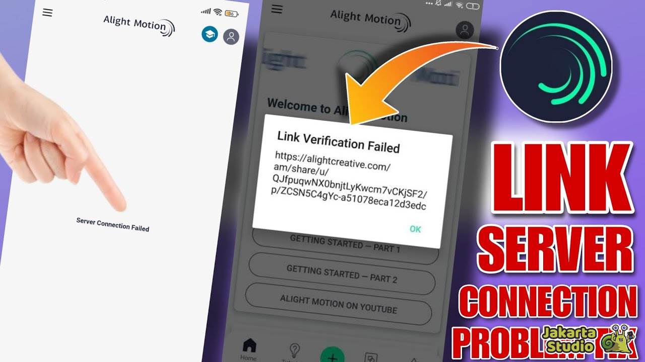 7 Cara Mengatasi Server Connection Failed di Alight Motion