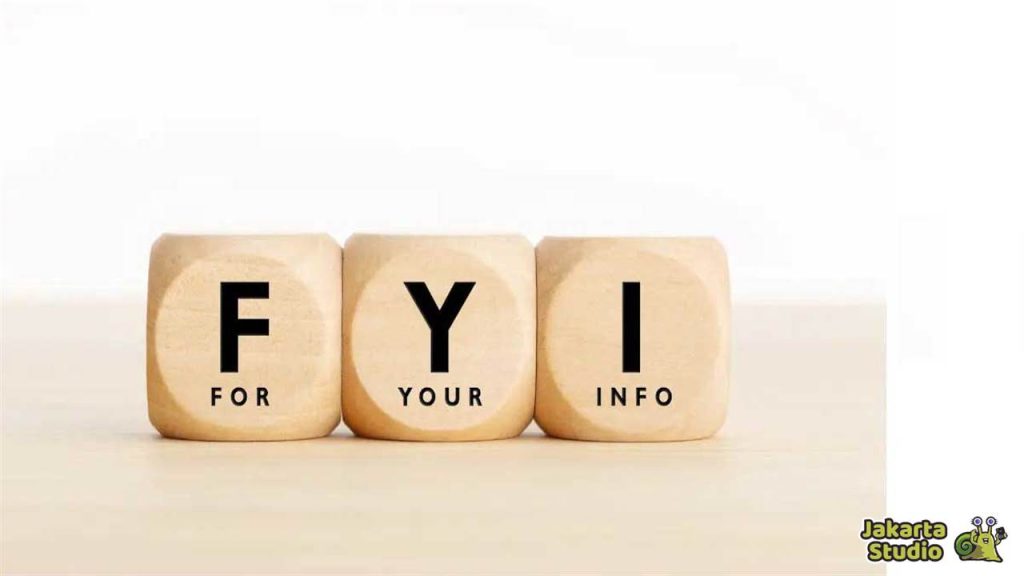 Arti FYI dan FYA yang Sering Digunakan Dalam Postingan Sosmed