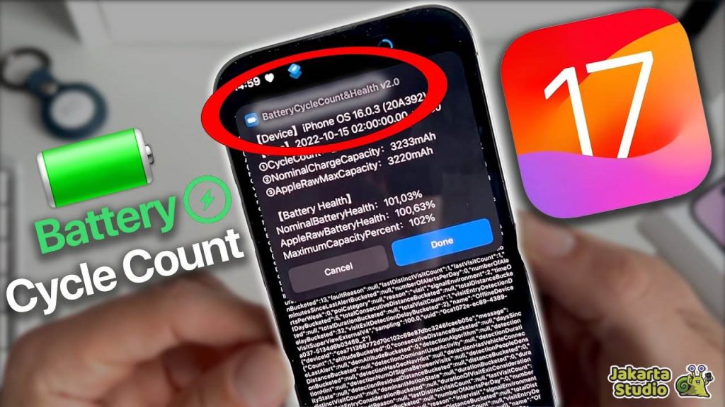 Cara Melihat Battery Cycle Count iPhone yang Boros