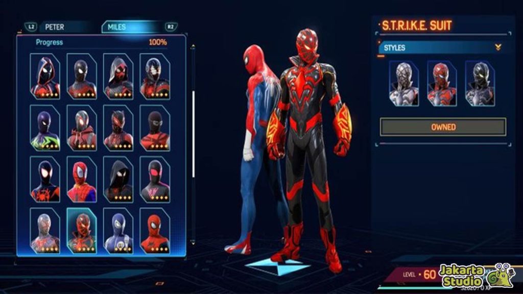 Daftar 10 Kostum Terbaik di Game Marvel’s Spider-Man 2