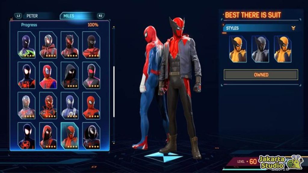 Daftar 10 Kostum Terbaik di Game Marvel’s Spider-Man 2