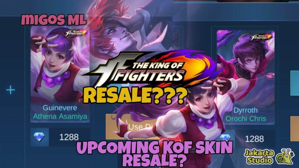 Kapan Resale Skin Event KOF Return 2024 Mobile Legends?