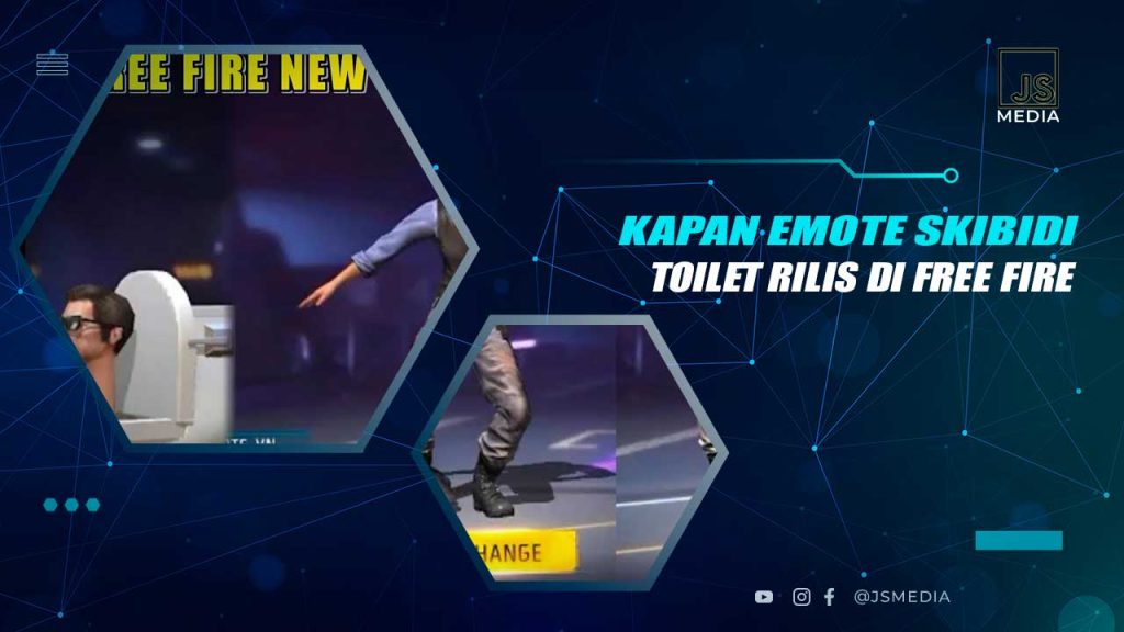 Kapan Rilis Emote Skibidi Toilet di Free Fire?