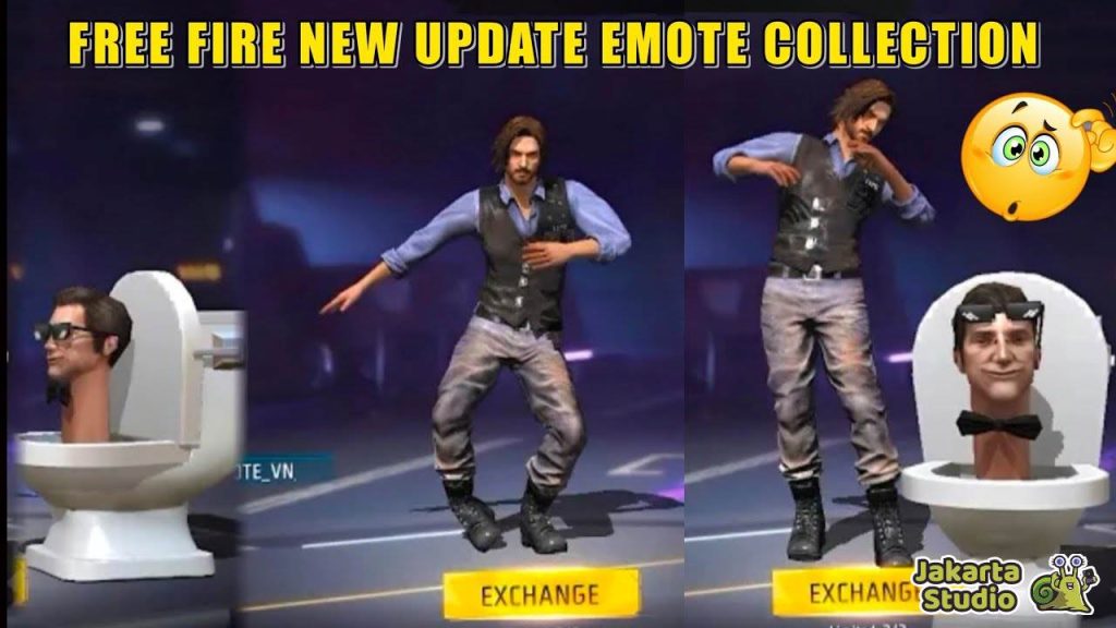 Kapan Rilis Emote Skibidi Toilet di Free Fire?
