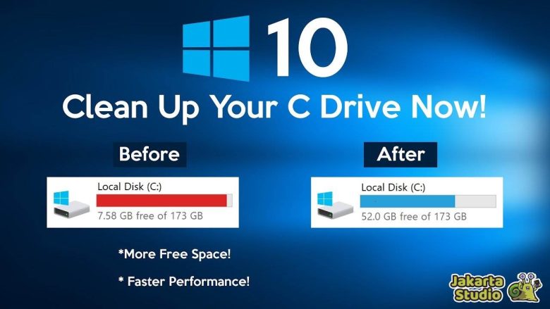 6 Cara Mengatasi Local Disk C Penuh dan PC Jadi Lemot