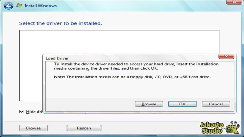 Cara Mengatasi Error Load Driver Saat Install Ulang