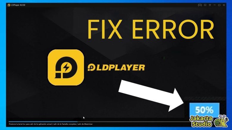 Cara Mengatasi LDPlayer yang Stuck/Macet Loading 50% atau 94%