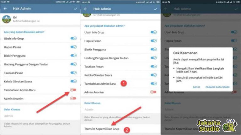 Cara Mengganti Pemilik Owner Grup Telegram Dengan Mudah