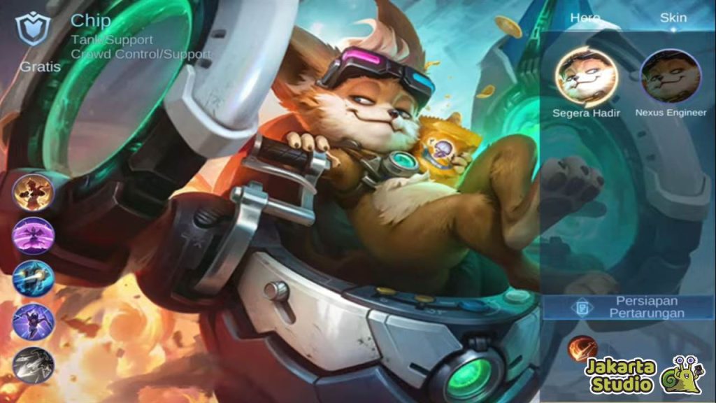 Penjelasan Skill Hero Chip di Mobile Legends, Bisa Teleport!