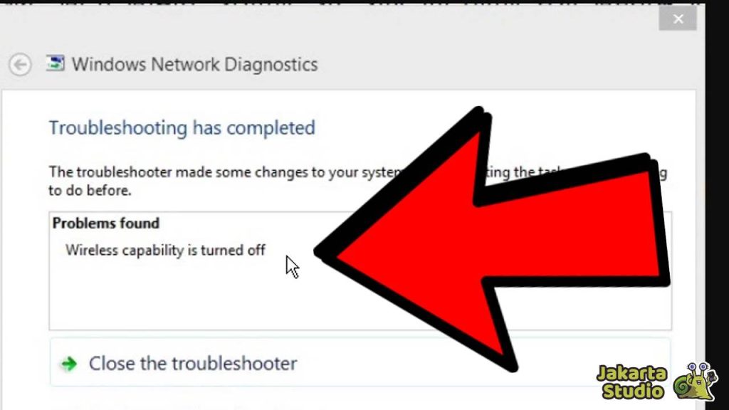 Cara Mengatasi Wireless Capability is Turned Off PC Laptop