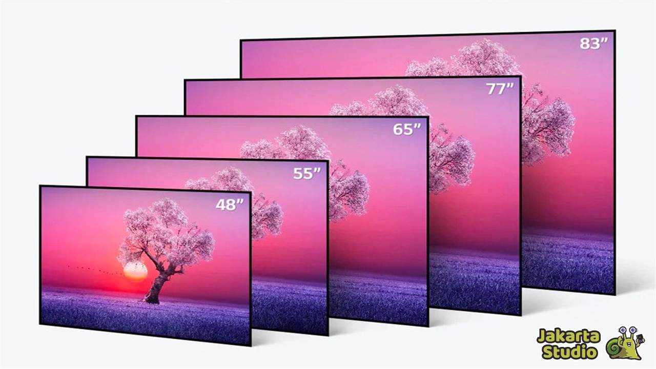 Cara Memilih Ukuran Inchi TV LED yang Tepat