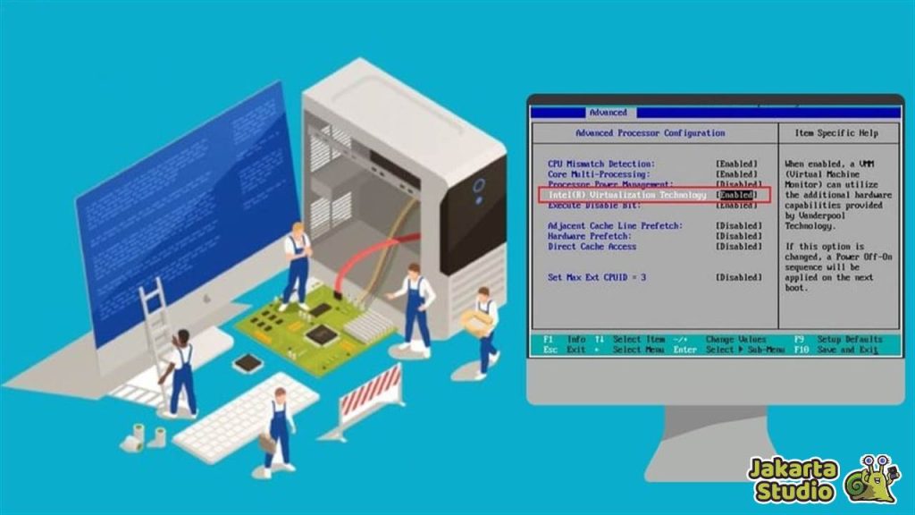 Cara Mengaktifkan Virtualization Technology di Windows 10