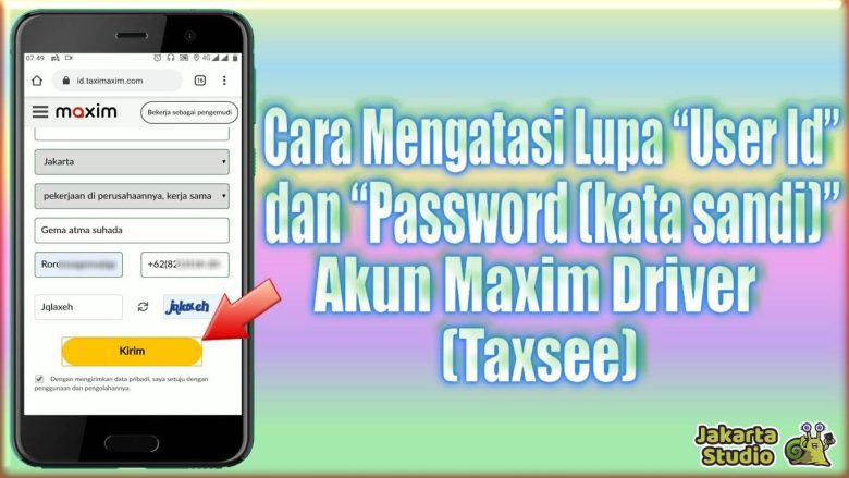 Solusi Lupa ID Password Akun Masim dan Nomor Hilang