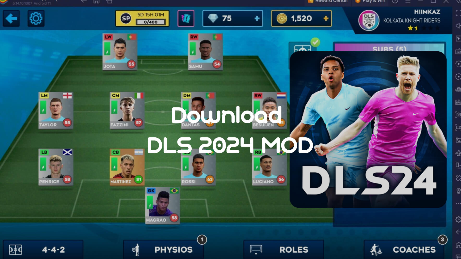 DLS 2024 MOD Apk Versi Terbaru, Dream League Soccer