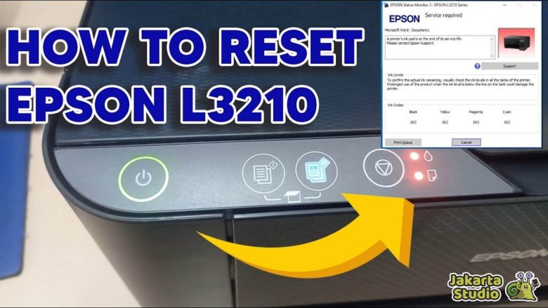 Download Resetter Printer Epson L3210 dan Cara Menggunakannya