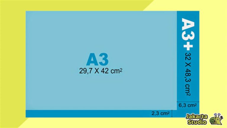 Ukuran Kertas A3 dan A3 Plus, Ketahui Perbedaannya!
