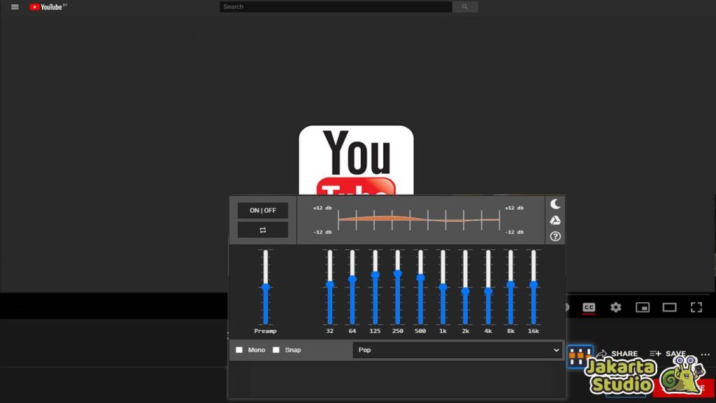 Cara Menggunakan Equalizer Youtube di HP dan PC