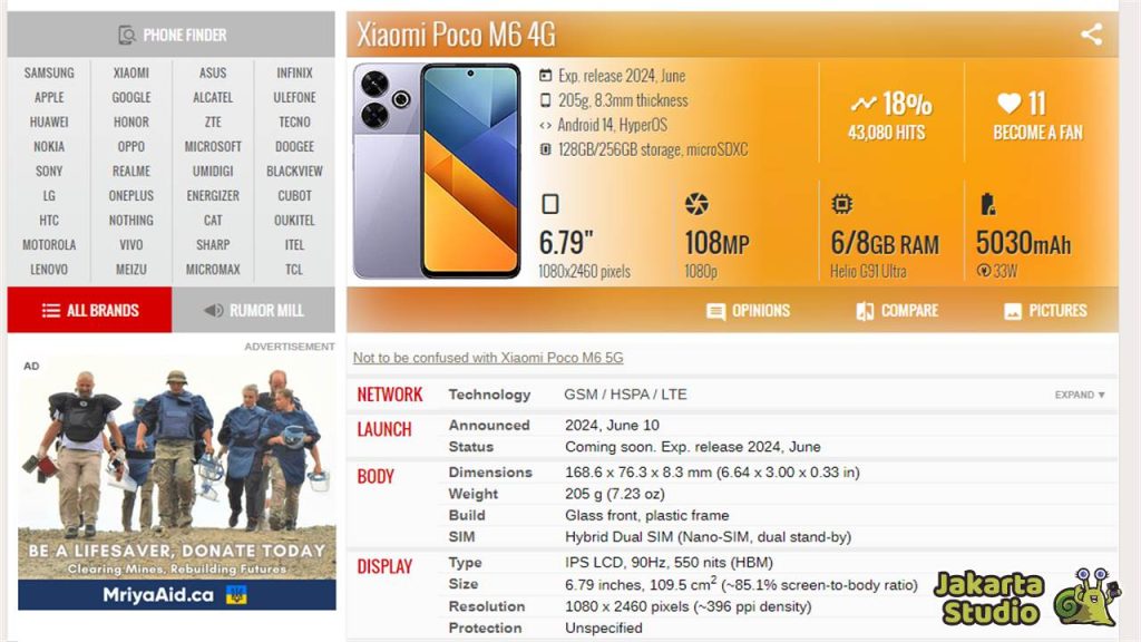 Cara Mengetahui Ukuran Layar HP Kita