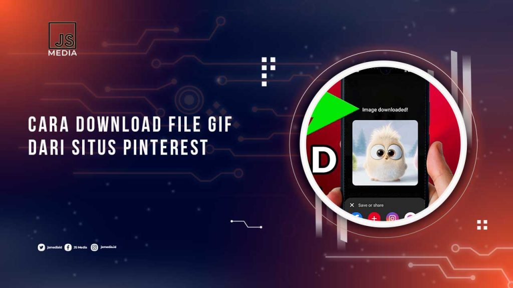 Cara Mudah Download GIF dari Pinterest Tanpa Aplikasi