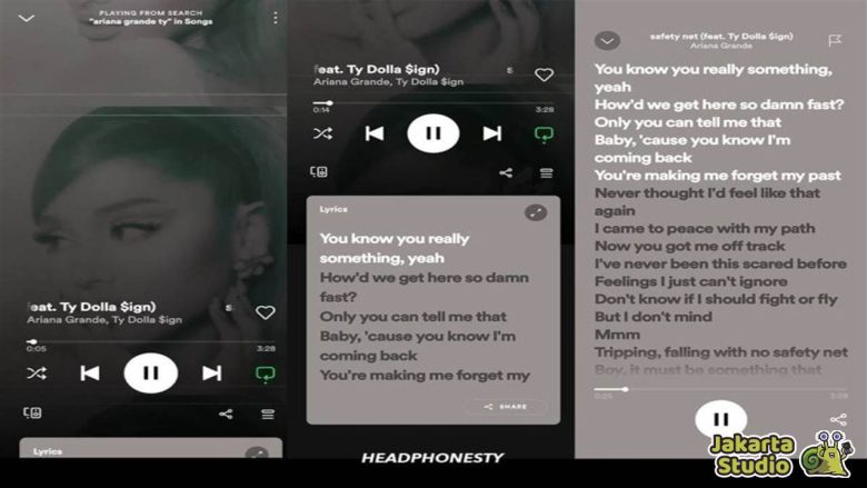 Cara Menampilkan Lirik di Spotify HP dan PC Laptop