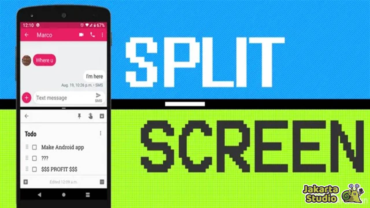 Cara Membuat 2 Layar (Split Screen) di HP Samsung
