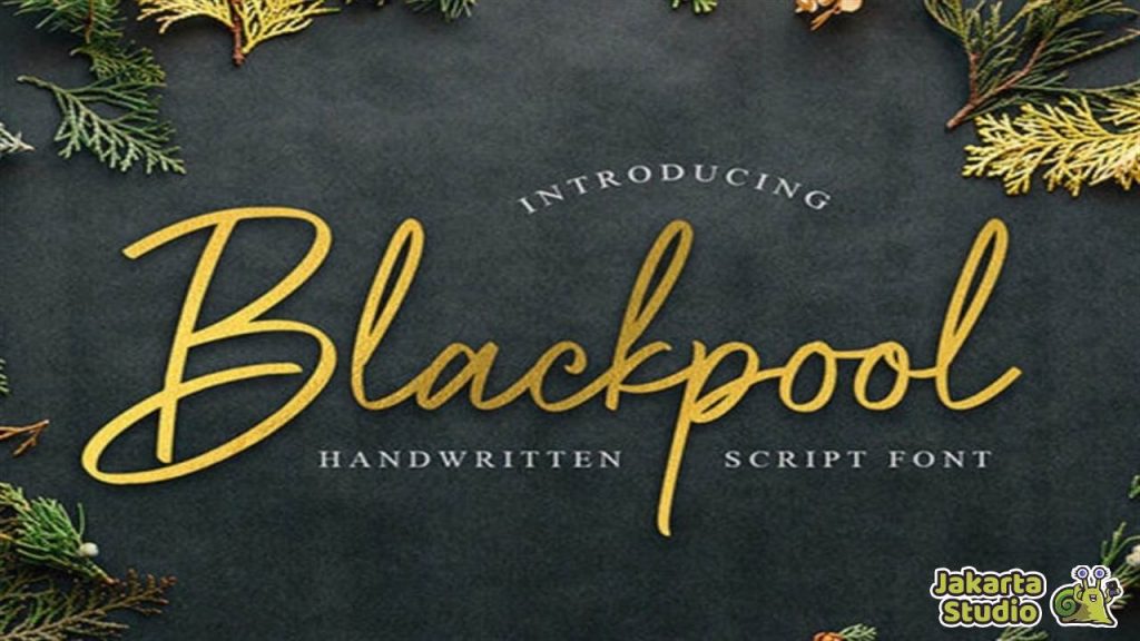 Download Font Huruf Tegak Bersambung yang Aesthetic