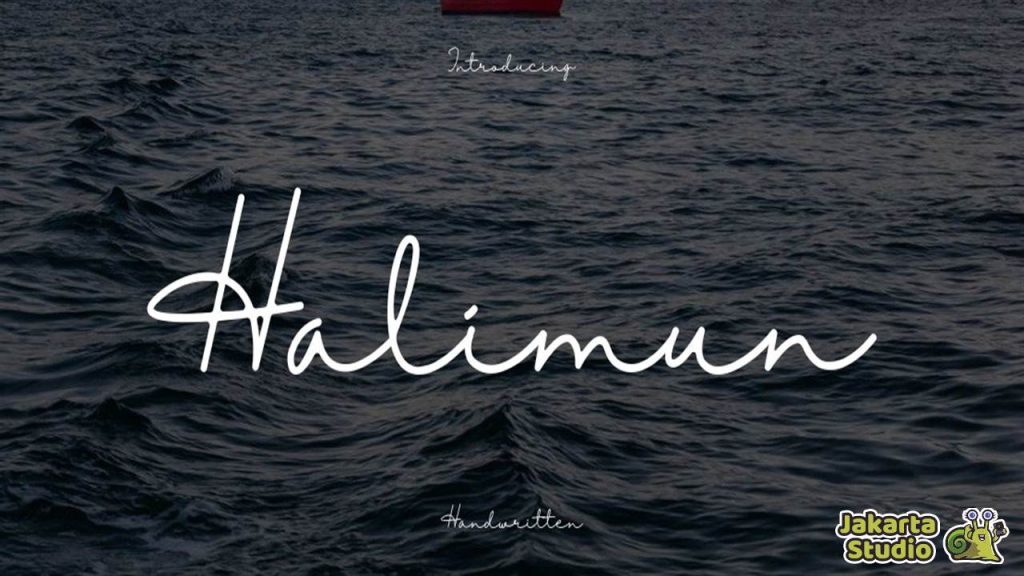 Download Font Huruf Tegak Bersambung yang Aesthetic