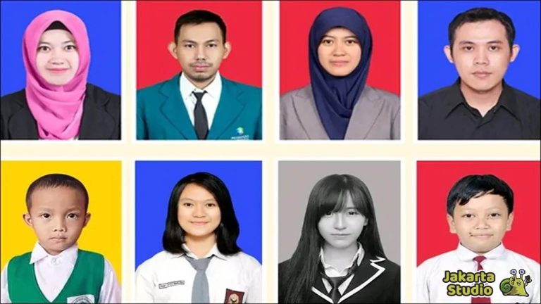 Panduan Lengkap Kode Warna Pas Foto Merah dan Biru