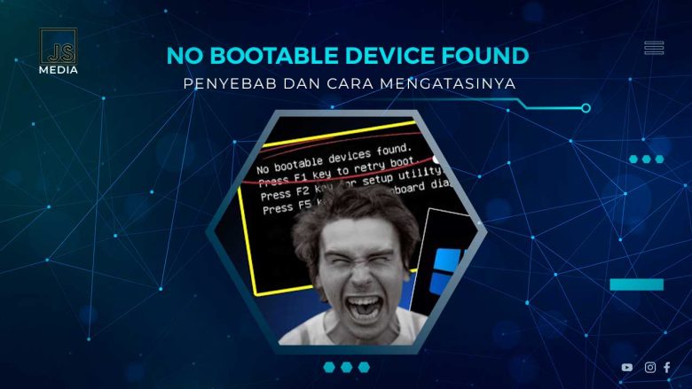 Cara Mengatasi Error No Bootable Device Pada Windows 9718