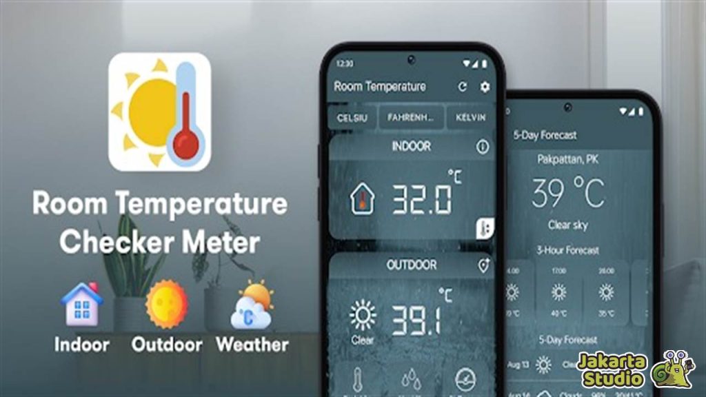 Aplikasi Pengukur Suhu Ruangan yang Akurat di Android
