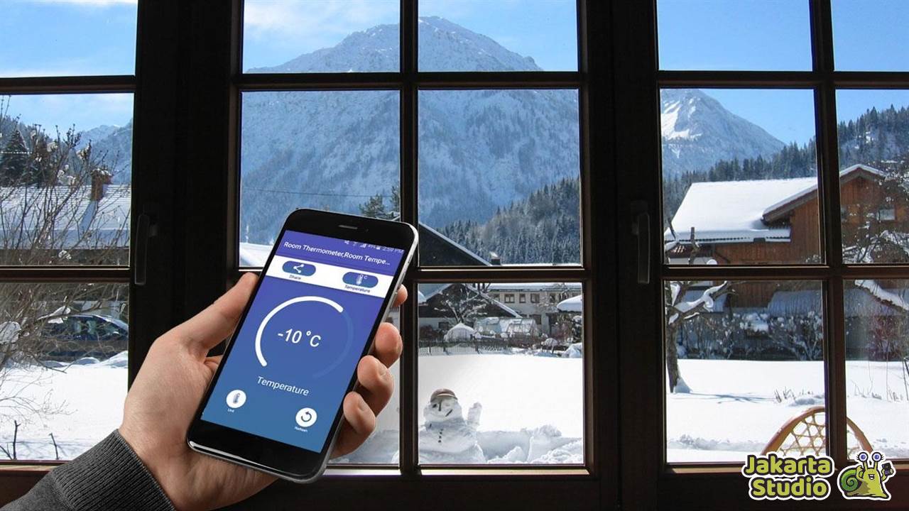 Aplikasi Pengukur Suhu Ruangan yang Akurat di Android