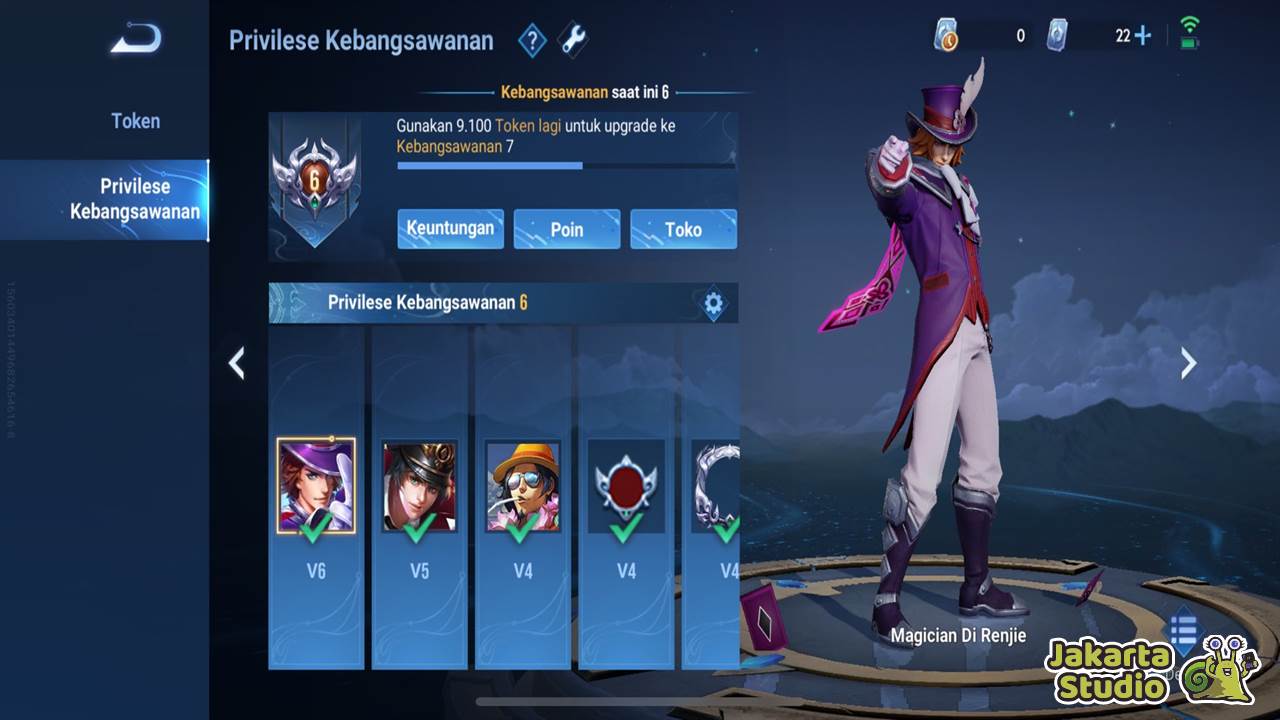 Penjelasan Sistem Nobility di Honor of Kings, Apa Keuntungannya?