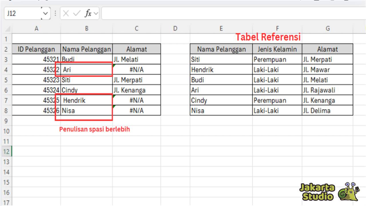 Kenapa VLOOKUP di Excel Muncul Error #N/A? Cari Tahu Penyebabnya!
