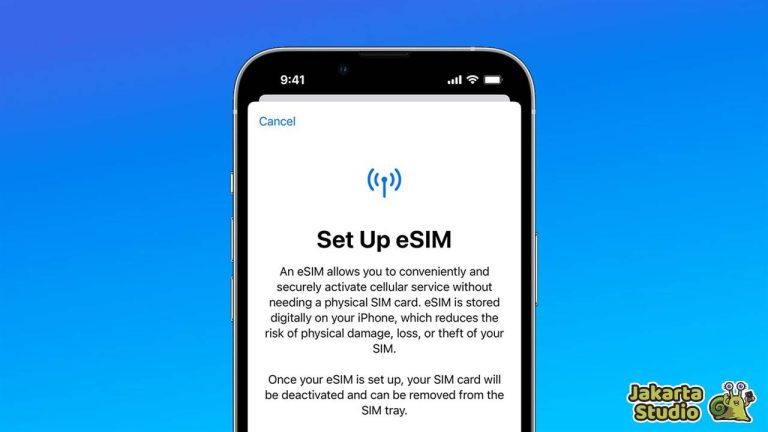 Cara Aktivasi eSIM di Perangkat iPhone Dengan Mudah Cara Aktivasi eSIM di Perangkat iPhone Dengan Mudah