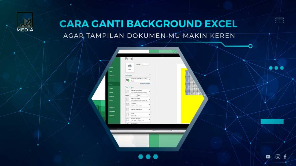 Cara Mudah Menambah Background di Dokumen Excel