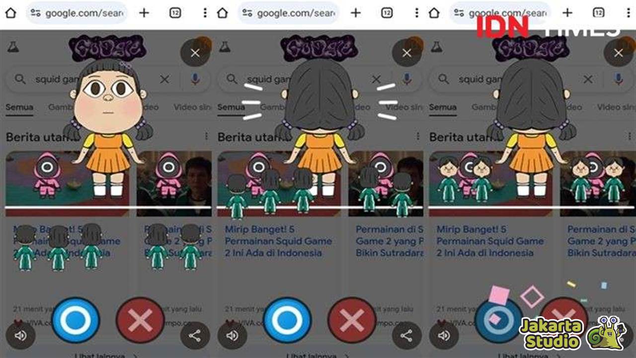 Cara Main Squid Game di Google Chrome, Bisa Lewat HP!