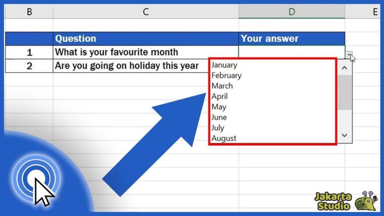 Cara Mudah Membuat Drop Down List di Excel