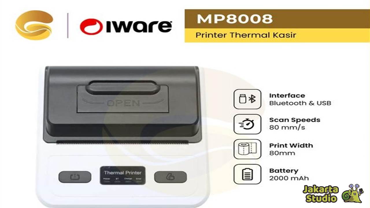 Rekomendasi 5 Printer Thermal 80mm untuk Bisnis UMKM